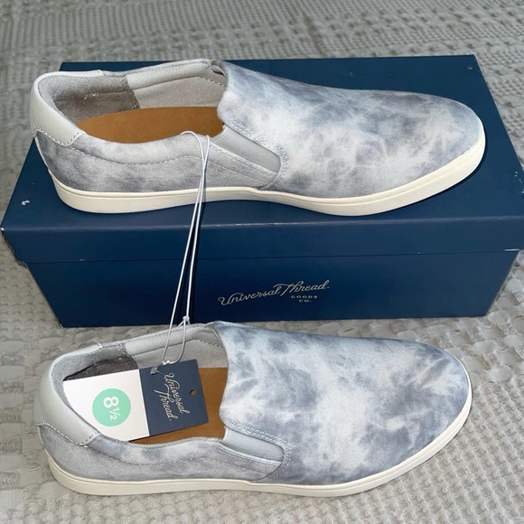 Universal Thread | Shoes | Universal Thread Womens Kelsey Blue Gray Tie ...